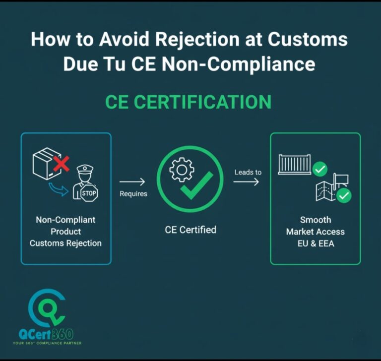How to Avoid Rejection at Customs Due to CE Non-Compliance - Qcert360